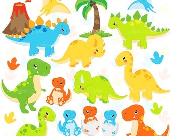 Dinosaur collage | Etsy