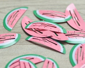 Fruit hair clips | Etsy