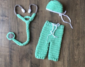 Crochet stethoscope | Etsy