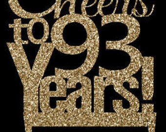 93rd birthday | Etsy