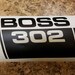Boss 302 Ford Mustang decal