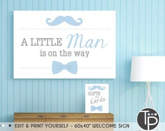 Welcome little man | Etsy
