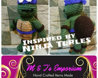 Crochet ninja turtle | Etsy