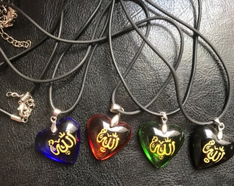 Unique allah necklace related items | Etsy