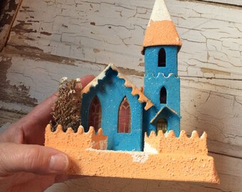 Vintage putz houses | Etsy