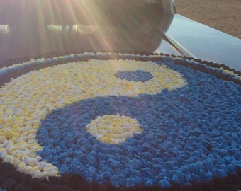 Toothbrush rag rug | Etsy