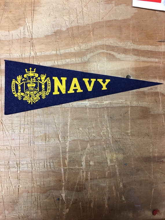 1950's Vintage Navy US Naval Academy College by themidwestpickers