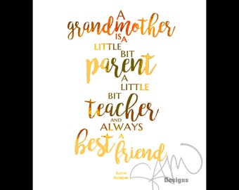 Grandmother quote | Etsy