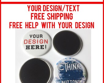 25mm button magnet | Etsy