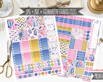 Digital Printable Planner Stickers for by loveplannerprintable