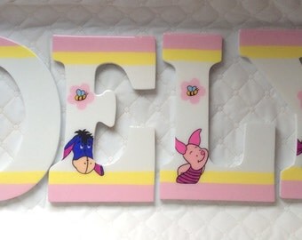 Winnie pooh letters | Etsy
