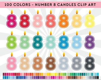 Candle clipart | Etsy