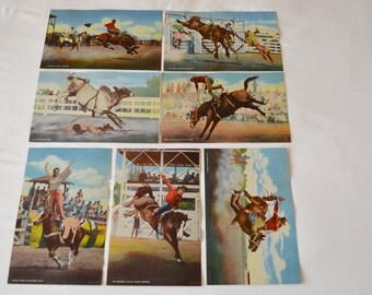 Cowboy postcard | Etsy