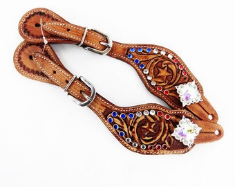 Patriotic horse tack | Etsy