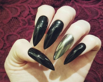 Extra long nails | Etsy