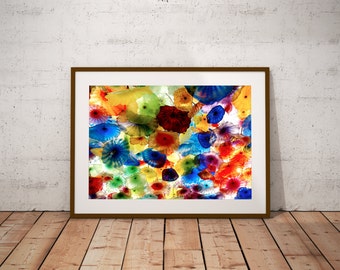 Stained glass print | Etsy