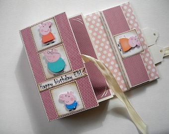 Peppa pig scrapbook | Etsy