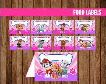 Paw patrol food | Etsy