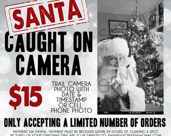 Santa camera | Etsy