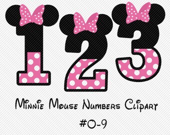 Minnie alphabet | Etsy