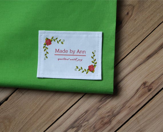 Personalized Sewing Labels Personalized Quilt Labels