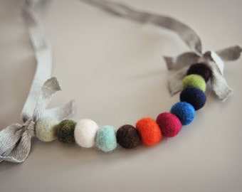 Needle felted balls | Etsy