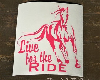 Ride decal | Etsy