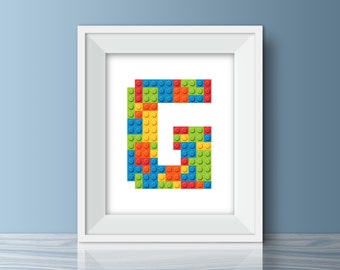 Lego letters – Etsy