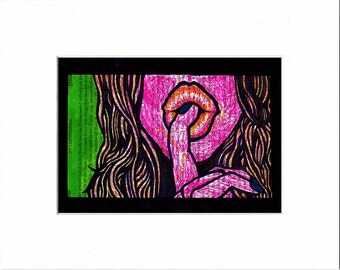 Sexy suggestive art | Etsy