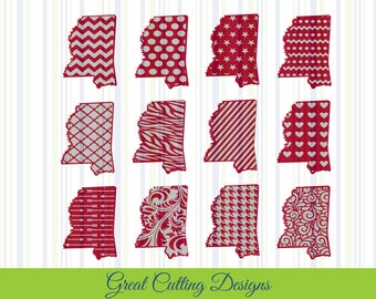 Mississippi state svg | Etsy