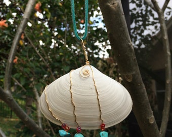 Sea shell wire wrap | Etsy