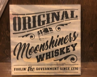 Popcorn Sutton Poster 12x18 on Kraft paper. TN. Tennessee Art.