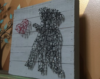Dog string art | Etsy