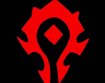 Horde decal | Etsy