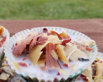 Items similar to 24 rustic wax fire starters on Etsy