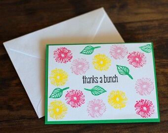 Thanks a bunch | Etsy