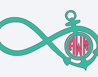 Anchor infinity | Etsy