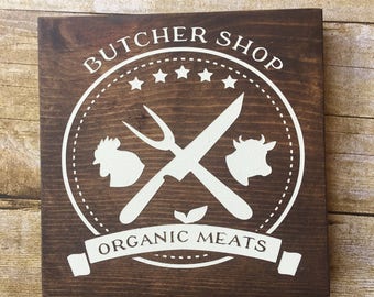 Butcher block table | Etsy