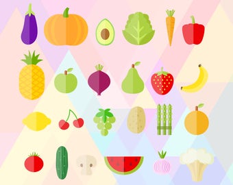 Vegetable Digital Clipart Fresh Herbs Clipart Vegetable Clip