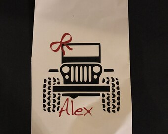 Jeep name decal | Etsy