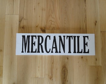 Mercantile sign | Etsy
