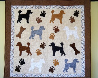 Chocolate poodle | Etsy