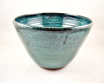 Blue flower pot | Etsy