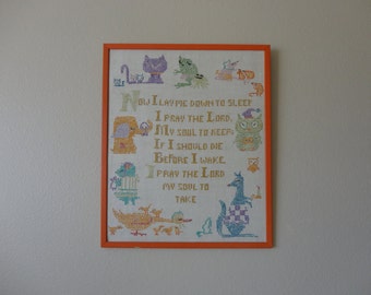 Nursery cross stitch | Etsy