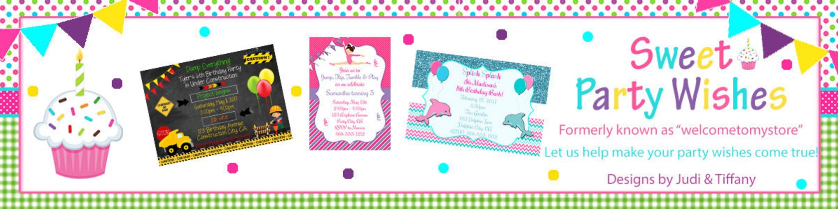 Let us help make your party wishes come true by SweetPartyWishes