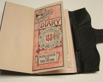 Antique diary | Etsy
