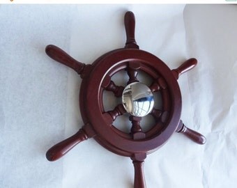 Unique wooden ship wheel related items | Etsy