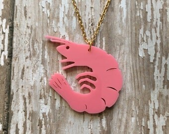 Shrimp charm | Etsy