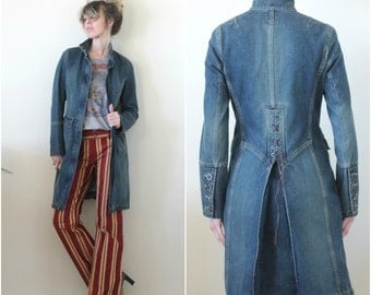 Denim duster | Etsy