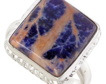 Sodalite ring | Etsy